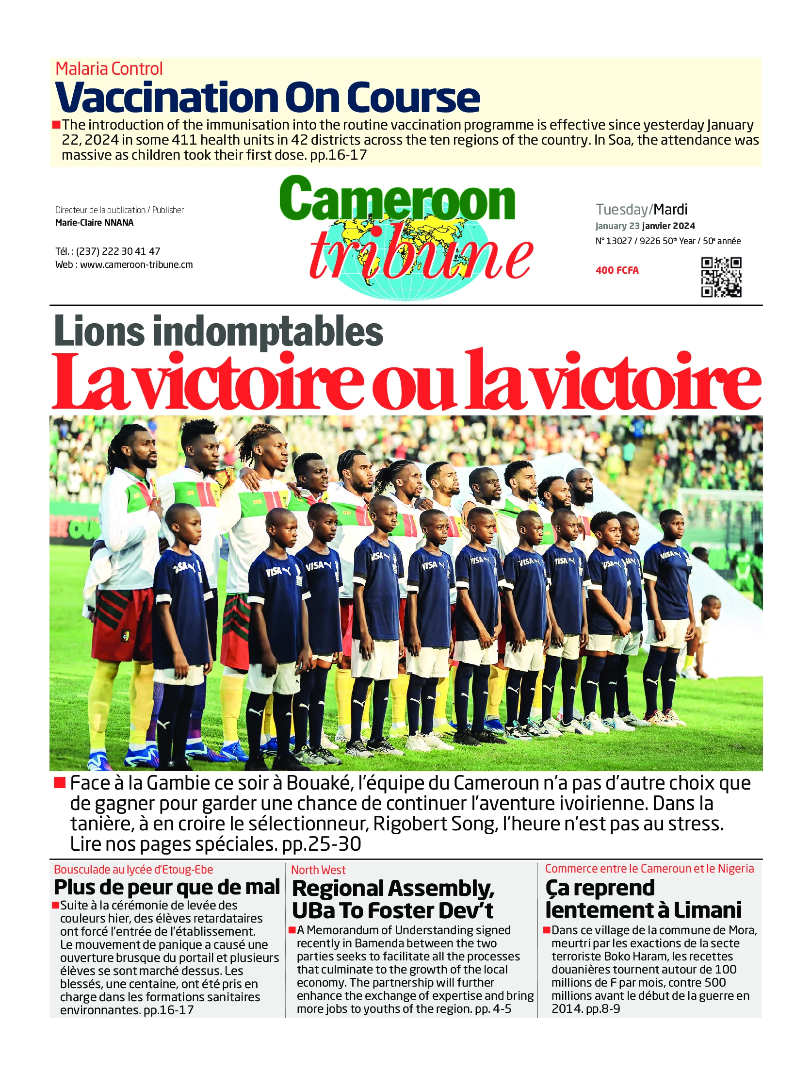 Cameroon tribune